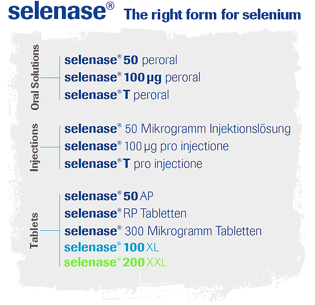 selenase® | Selen Produkte | Natriumselenit Pentahydrat